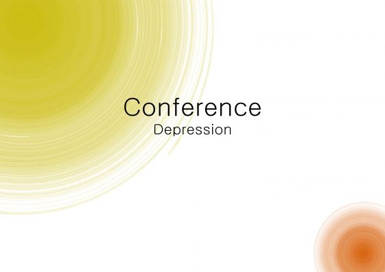 우울증(Depression)