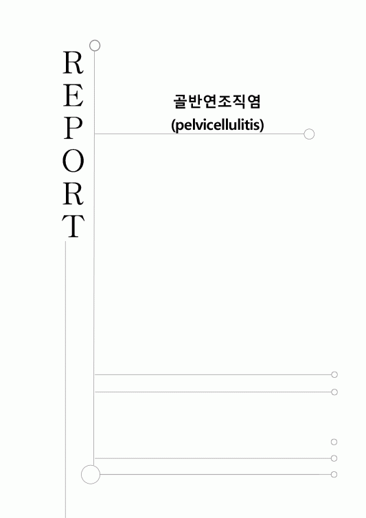 꼼꼼한 케이스 여성건강간호학 골반연조직염 (pelvicellulitis) 1. 질병과 관련된 급성통증 2. 산후 우울과 관련된 비효과적인 대처