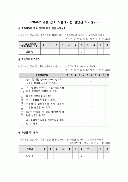 아동간호실습 시뮬레이션 브이심 V-sim 4번(Sabina Vasquez) complex 디브리핑 과제