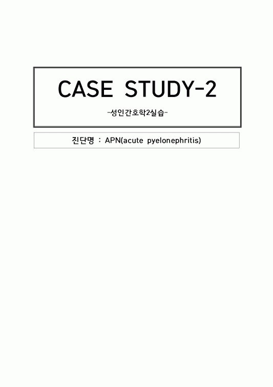성인간호학_APN