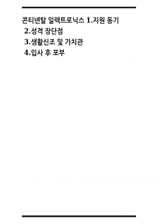 콘티넨탈 일렉트로닉스