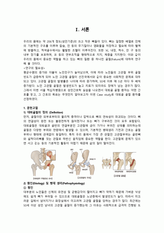 대퇴골절 케이스스터디