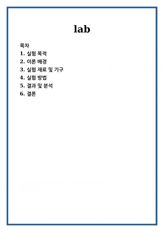lab 레포트 자료