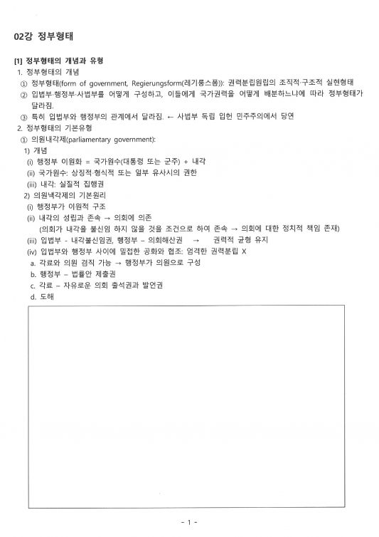 방송대_법학과_통치의기본구조_2강
