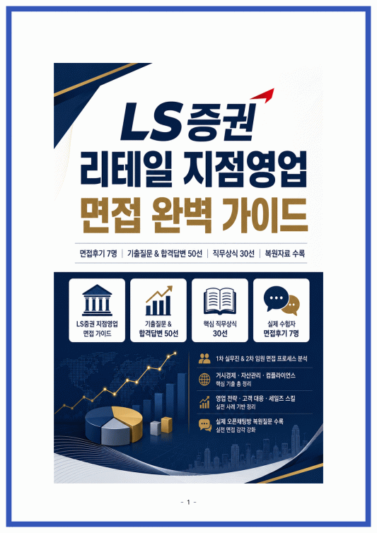 LS증권 리테일 지점영업 상세한 면접후기 7명 및 기출질문답변 직무상식 정리, 오픈채팅방 수험자 복원자료
