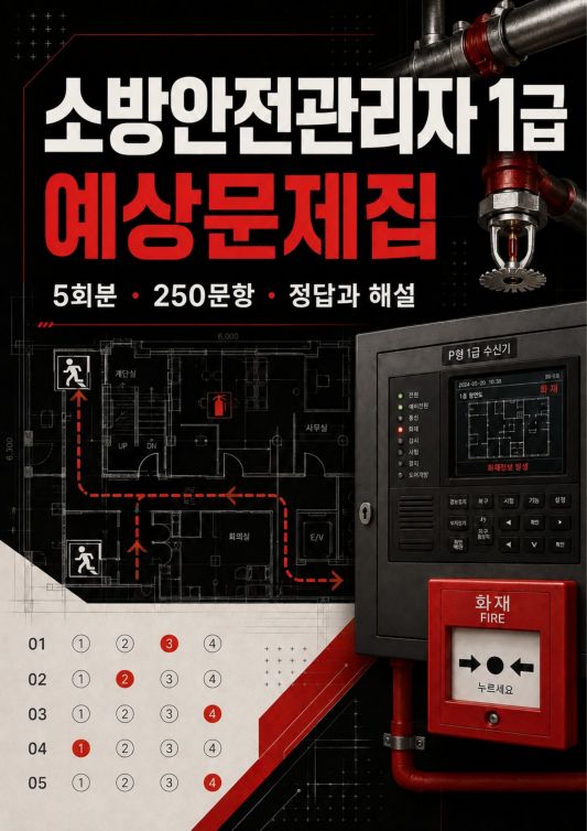 소방안전관리자 1급 예상문제집 5회분