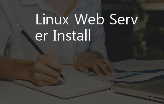 Linux Web Server Install